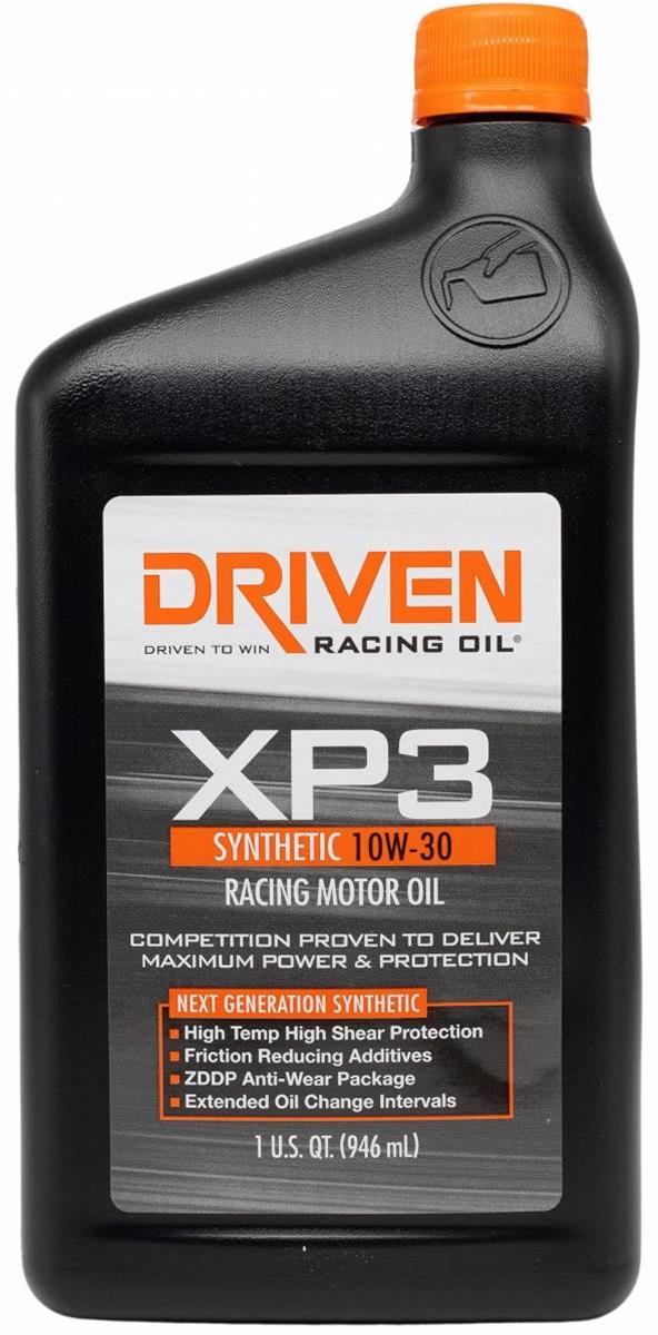 Driven Racing Oil 00306 Driven Racing Oil XP3 Synthetic Racing Motor ...
