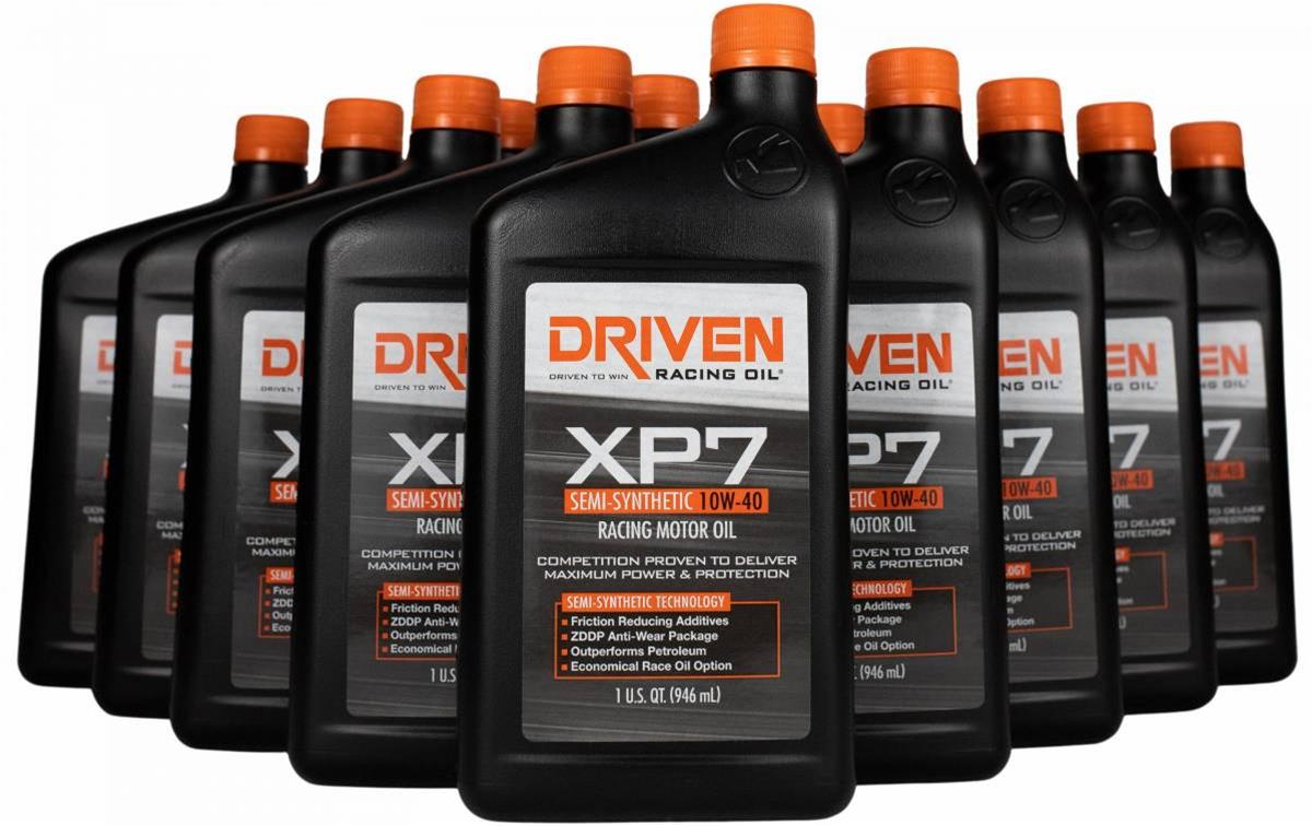 Driven Racing Oil 01706-12 Driven Racing Oil XP7 Semi-Synthetic Racing ...