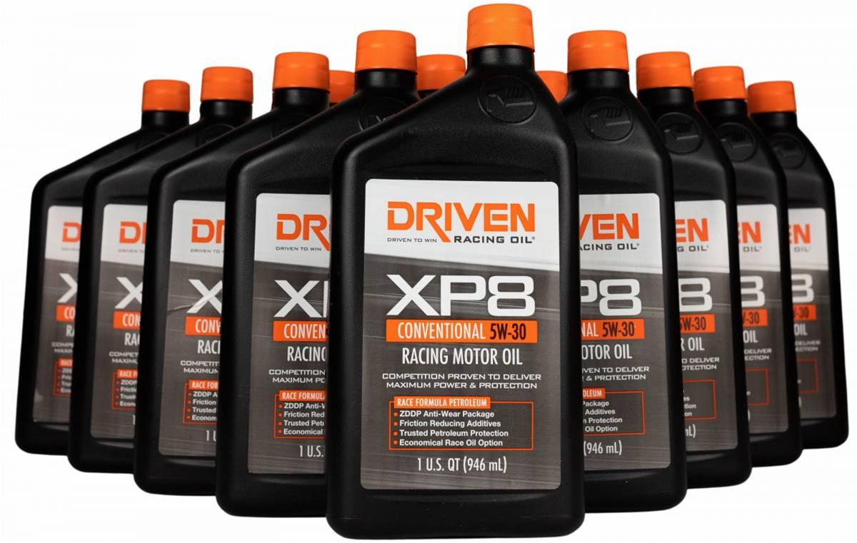 Driven Racing Oil 01906-12 Driven Racing Oil XP8 Petroleum Racing Motor ...