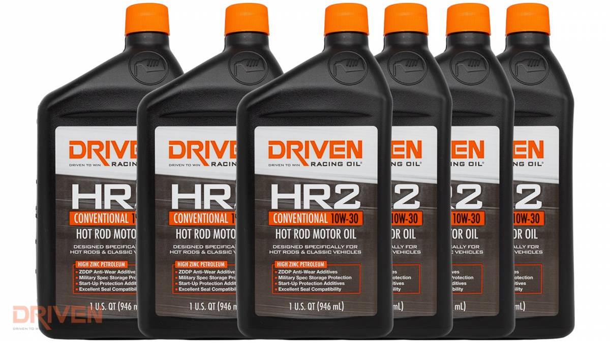 Driven Racing Oil 02006-6 Driven Racing Oil HR2 Conventional High ...