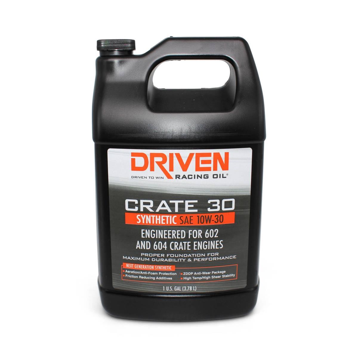 Driven Racing Oil 22308 Driven Racing Oil Crate 30 Full Synthetic High ...