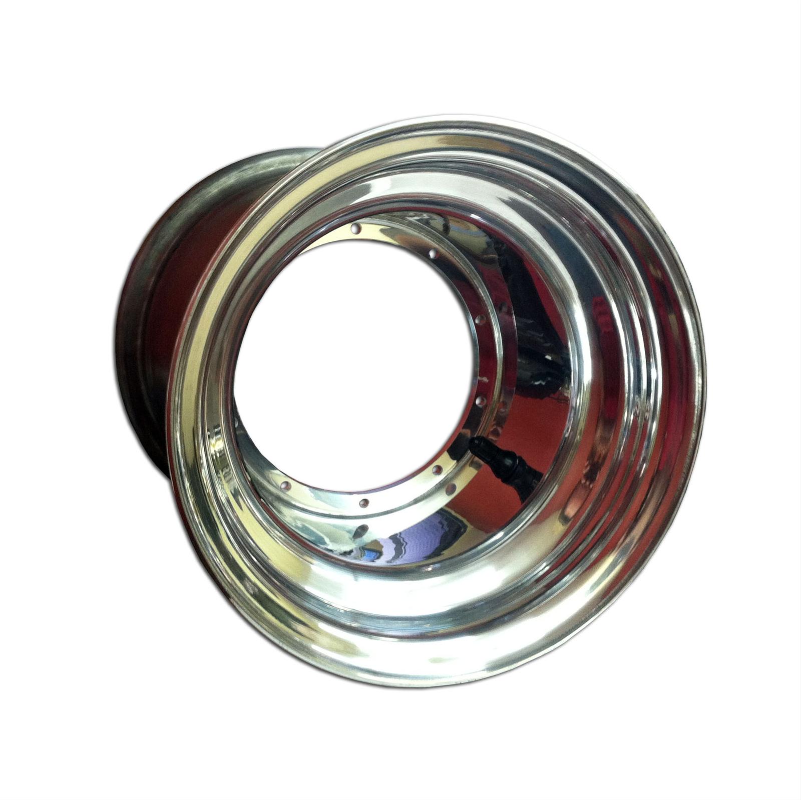 JR Race Car 555-7615 JR Race Car Pro Jr. Dragster Polished Rear Wheels ...