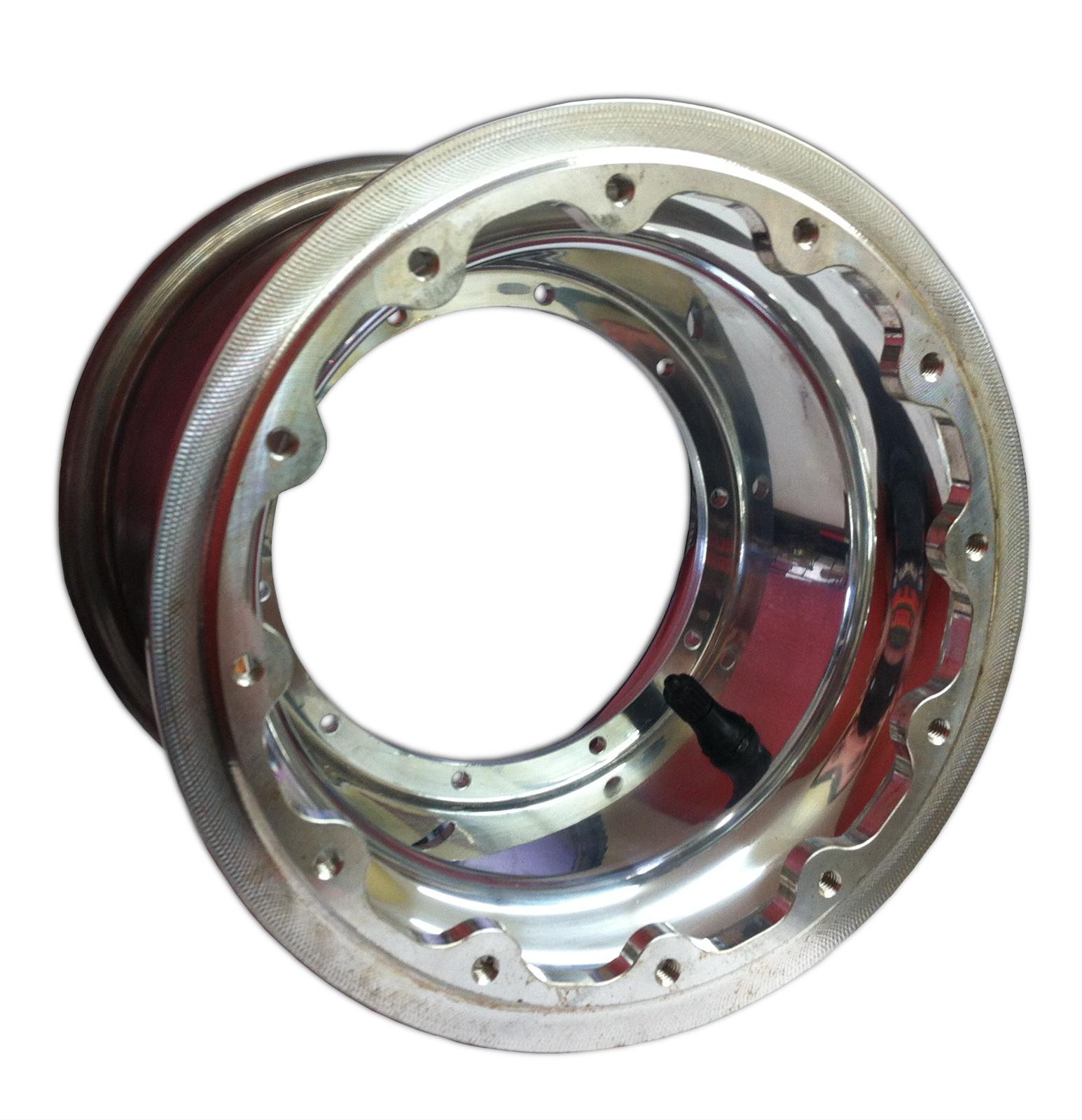 JR Race Car 555-7630 JR Race Car Pro Beadlock Jr. Dragster Polished ...