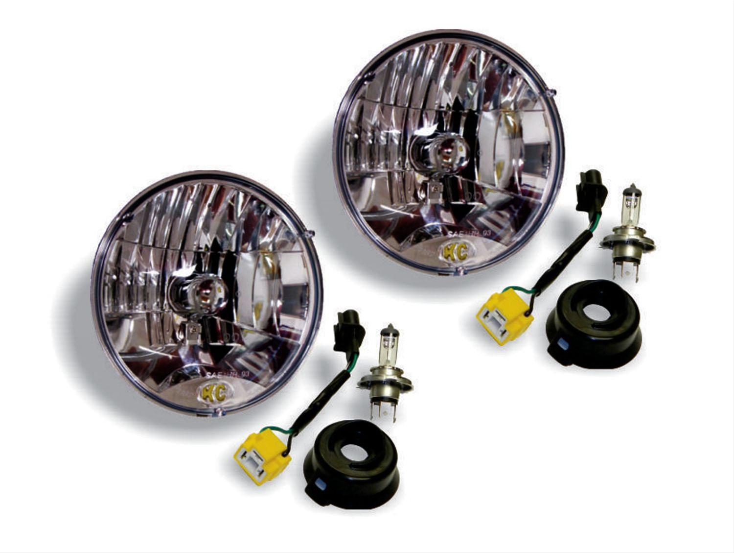KC HiLiTES 42302 KC HiLiTES Replacement Headlights | Summit Racing