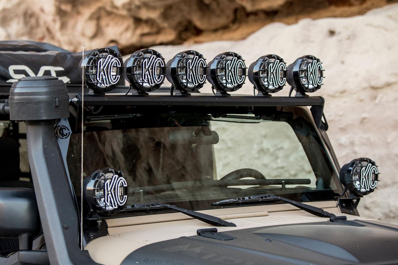 KC HiLiTES 7419 KC HiLiTES Xross Light Mount Bars | Summit Racing
