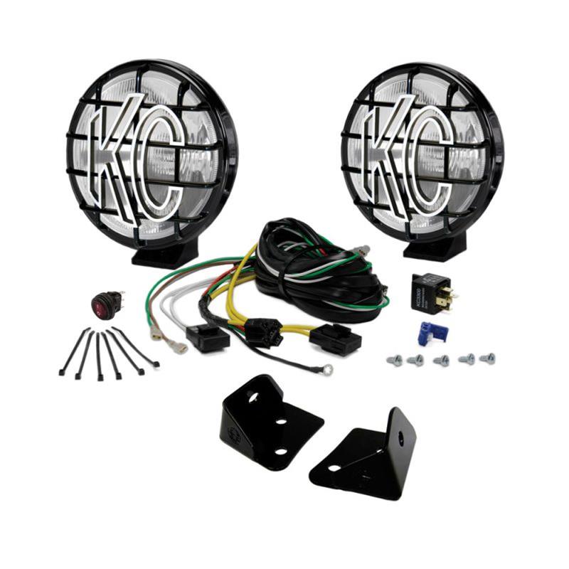 KC HiLiTES 97103 KC HiLiTES Apollo Pro Series Pillar-Mount 2-Light ...