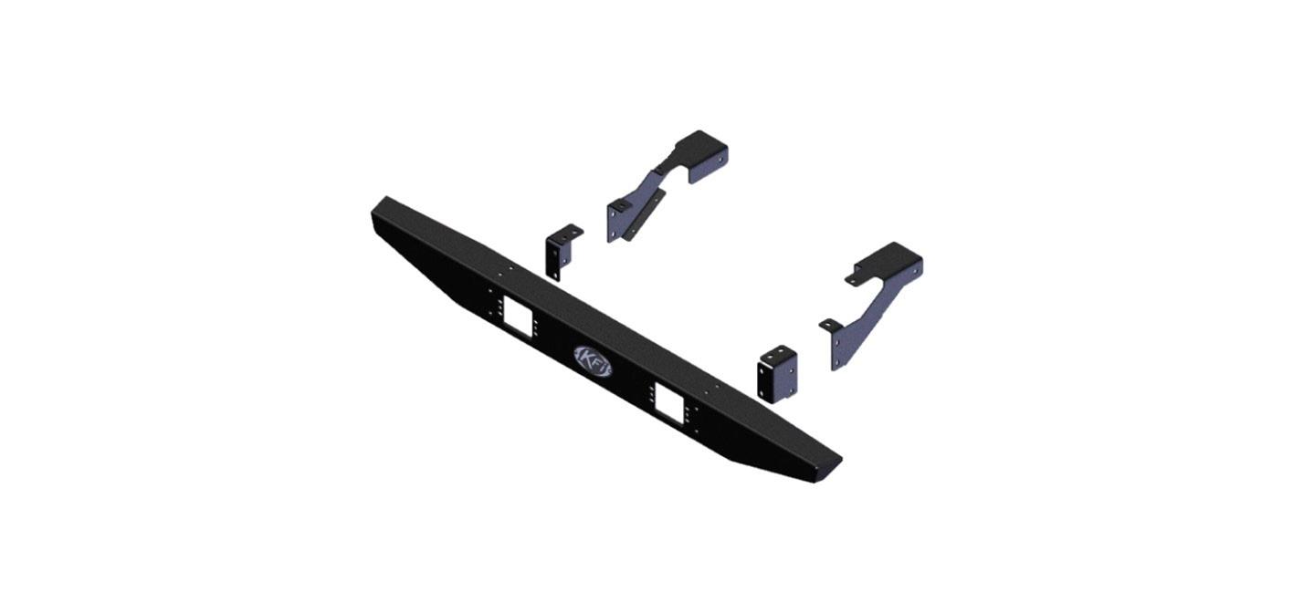 KFI Products 101440 KFI Products Rear Formed Bumpers | Summit Racing