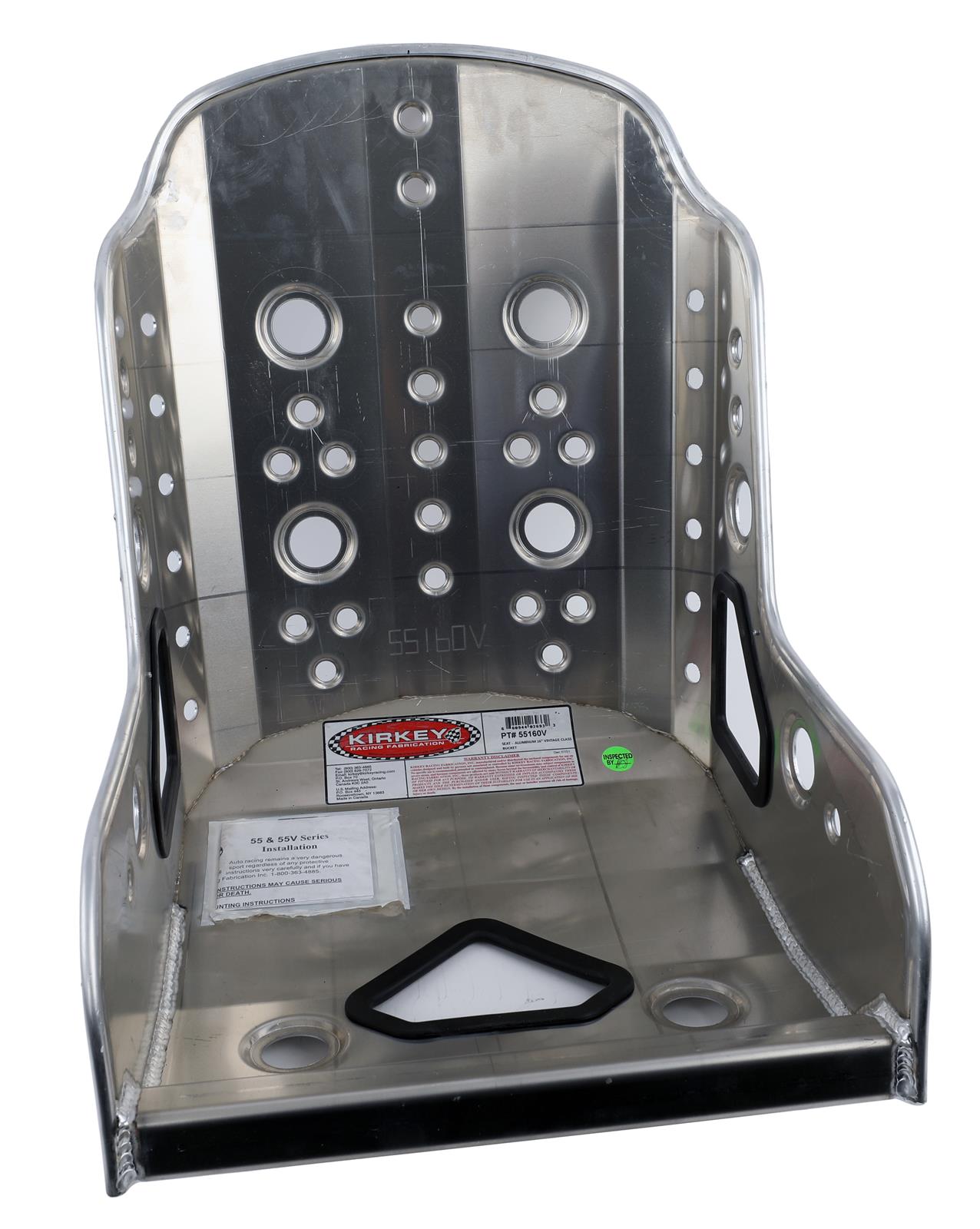 Kirkey Racing 55160V Kirkey 55V Series Aluminum Vintage Class Bucket ...