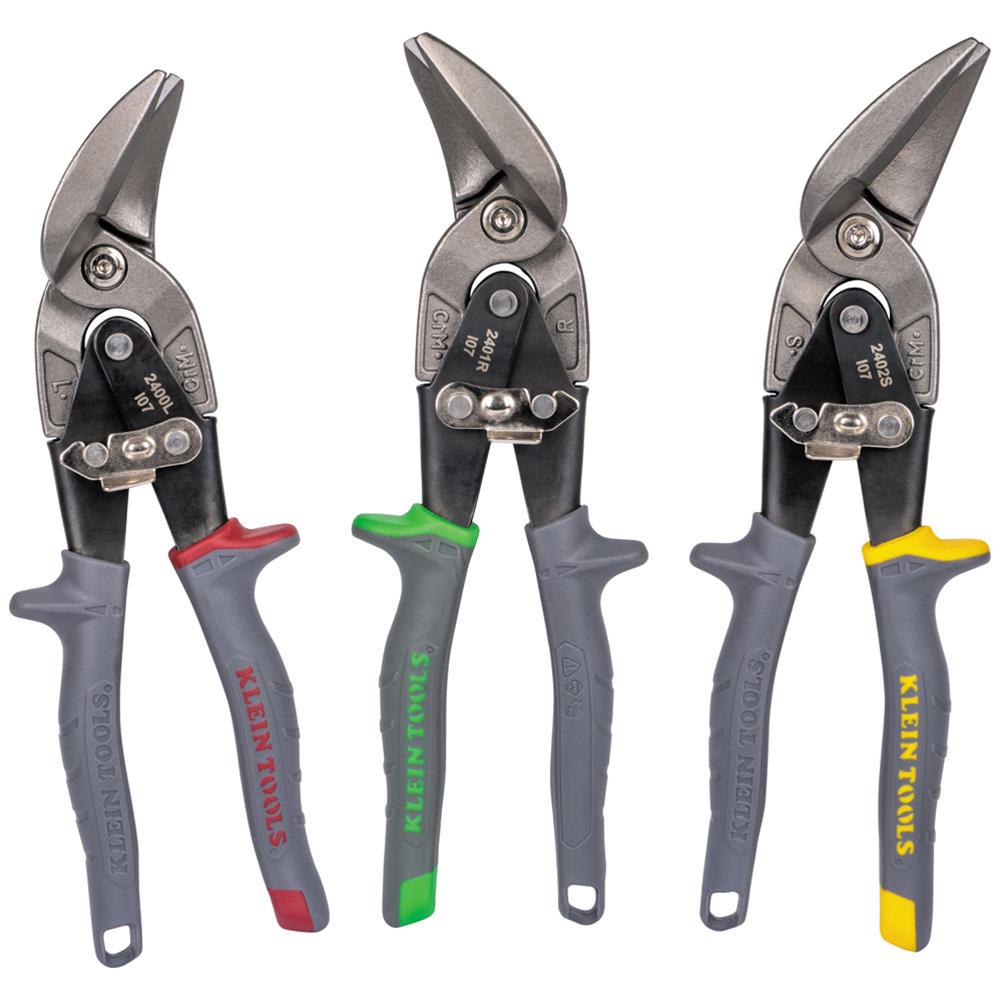 Klein Tools 2400L Klein Tools Offset Aviation Snips | Summit Racing