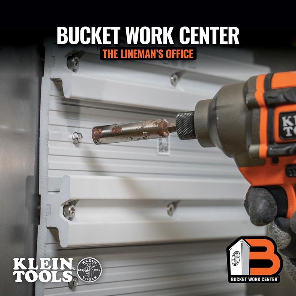 Klein Tools BC99WA Klein Tools Bucket Work Center Rail System Wall ...