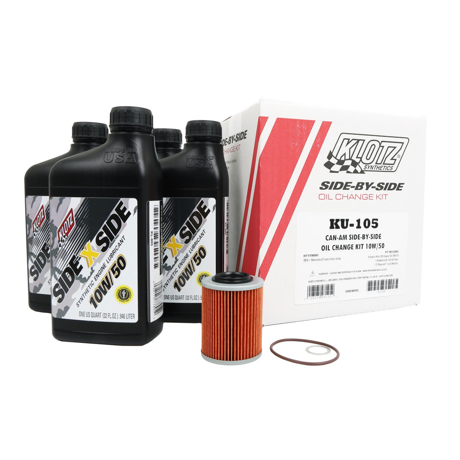 Klotz KU-105 Klotz UTV Oil Service Kits | Summit Racing