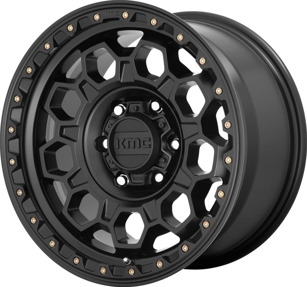 KMC KM54578012735 KMC KM545 Trek Satin Black Wheels | Summit Racing