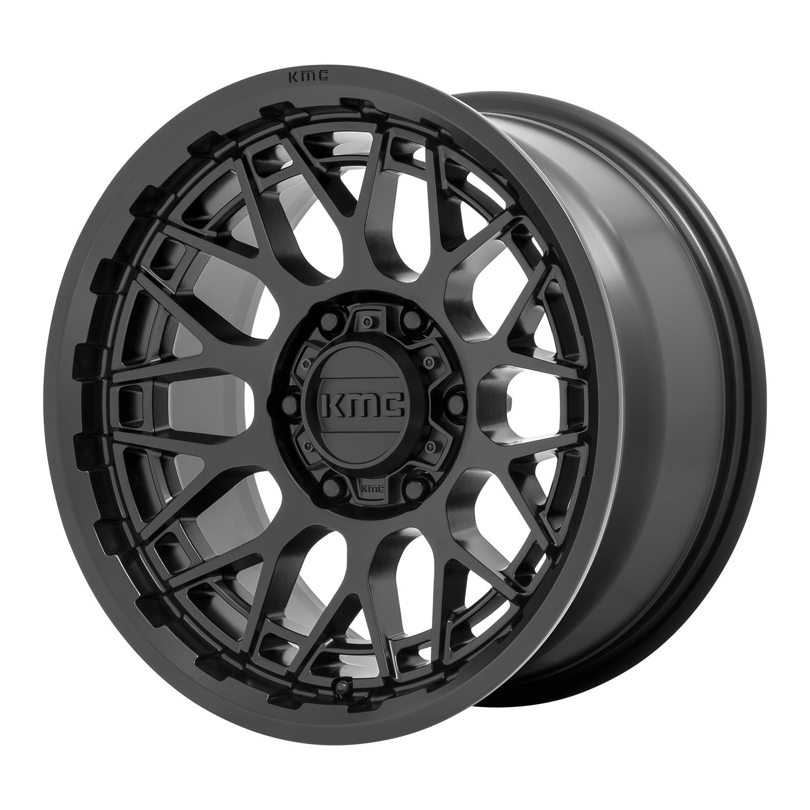 KMC KM72289050700 KMC KM722 Technic Satin Black Wheels | Summit Racing
