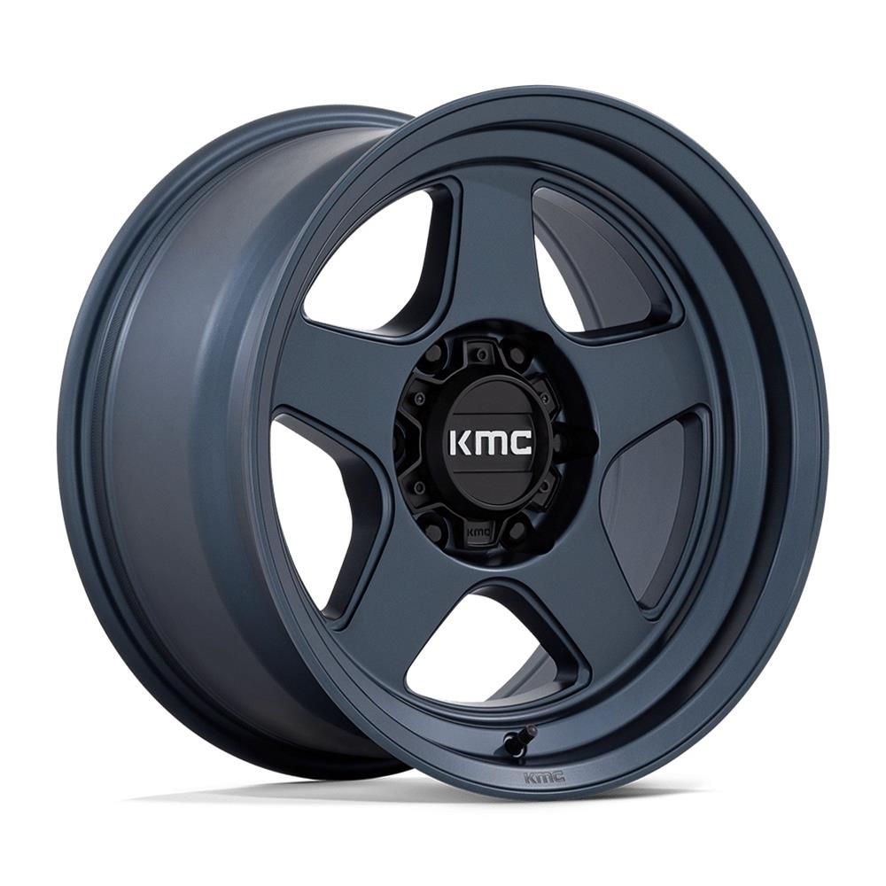KMC KM728LX17857718 KMC KM728 Lobo Series Metallic Blue Wheels | Summit ...