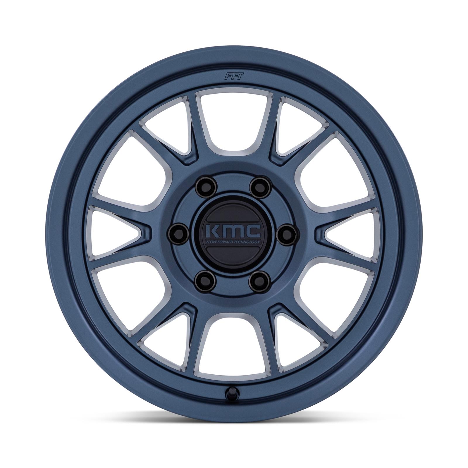 KMC KM729LX17856800 KMC KM729 Range Metallic Blue Wheels | Summit Racing