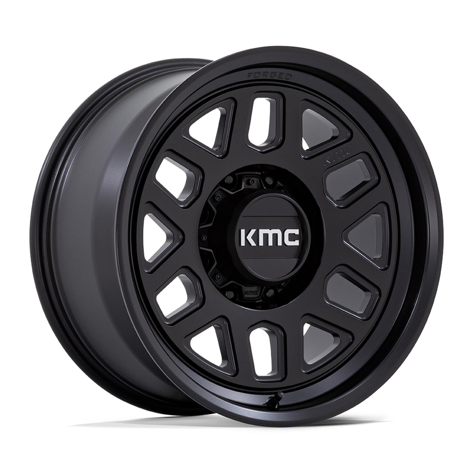 KMC KM451MX18908700 KMC KM451 Mesa Forged Monoblock Satin Black Wheels ...