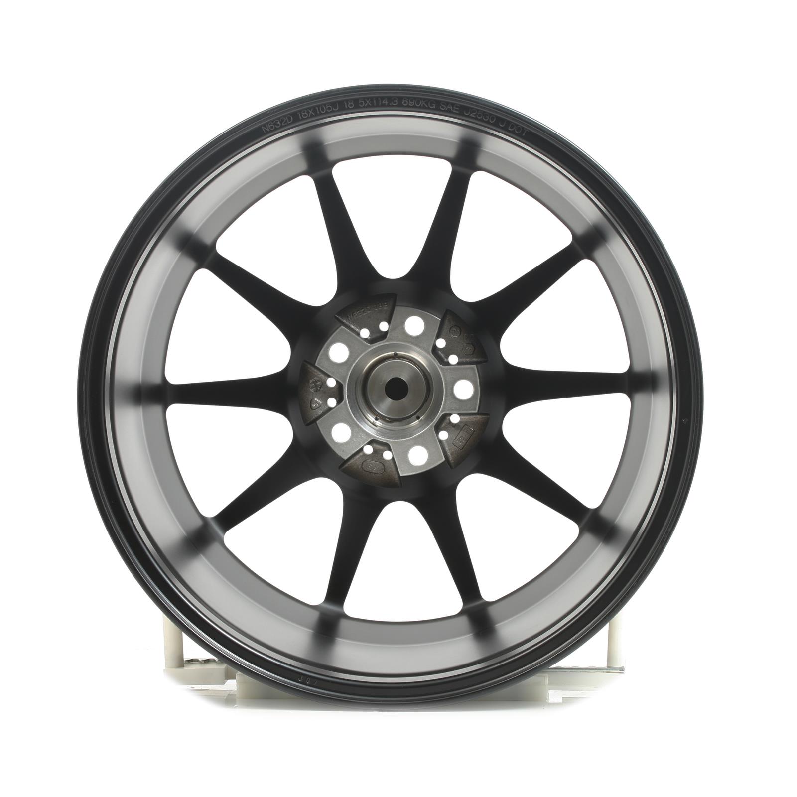 Konig Wheels DK08514185 Konig Dekagram Semi-Matte Black Wheels | Summit Racing