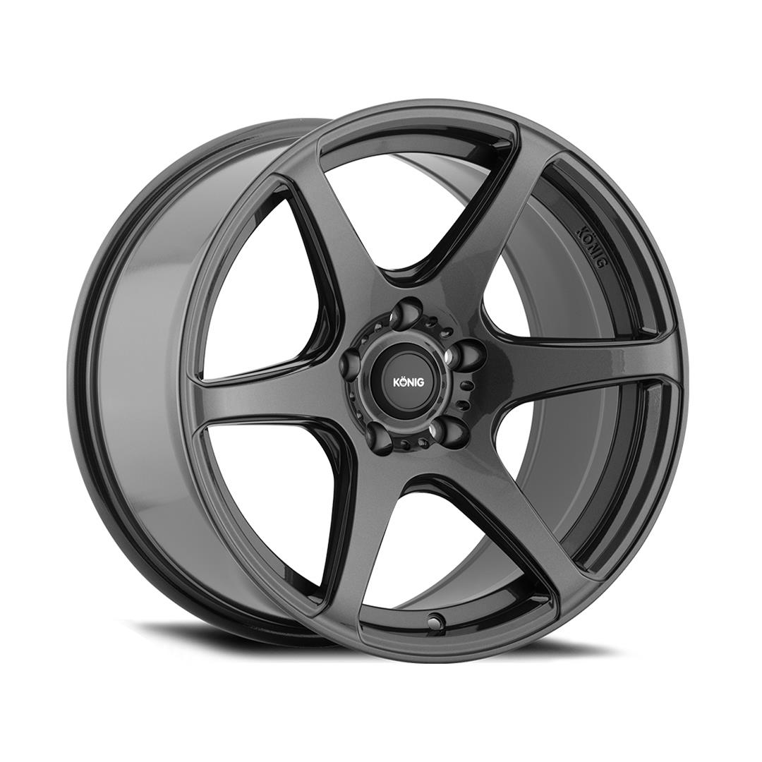 Konig Wheels TM97514156 Konig Tandem Gloss Graphite Wheels | Summit Racing