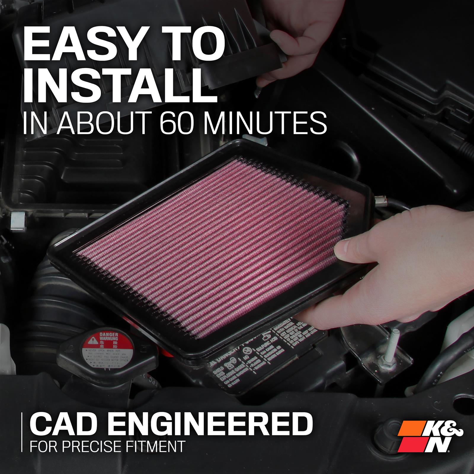 K&N 57-3108 K&N 57 Series FIPK Cold Air Intake Kits | Summit Racing