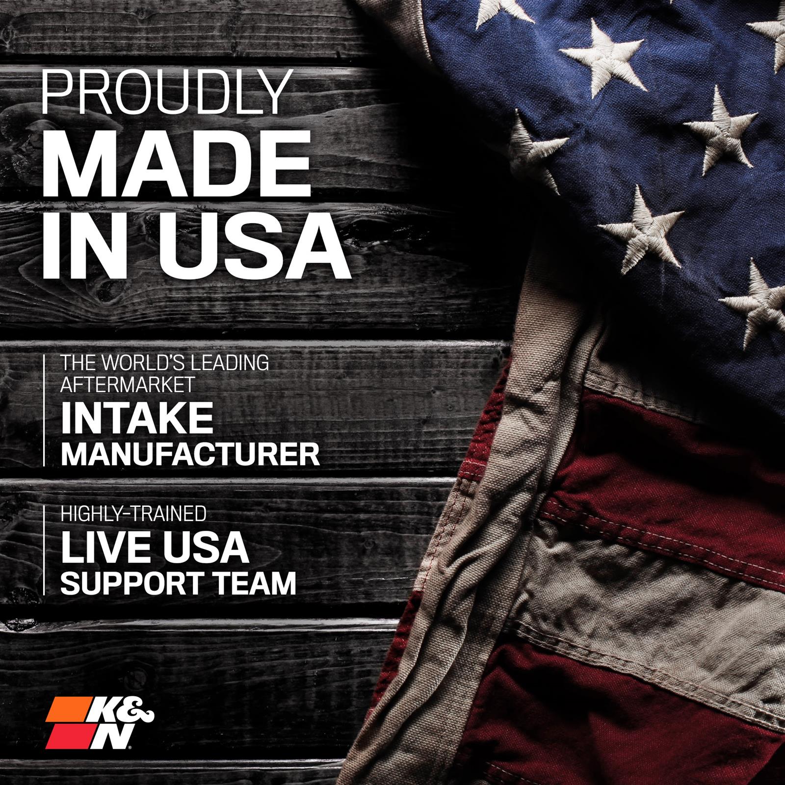 K&N 63-2624 K&N 63 Series Aircharger High Performance Cold Air Intake ...