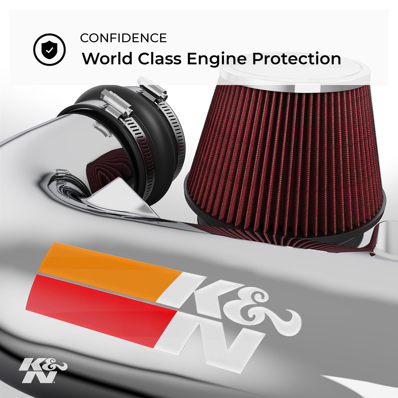 K&N 77-3058KP K&N 77 Series High-Flow Performance Air Intakes | Summit ...