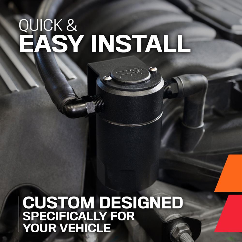 2021 DODGE DURANGO K&N 81-0801 K&N Oil Catch Cans | Summit Racing