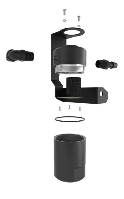 K&N 81-0801 K&N Oil Catch Cans | Summit Racing