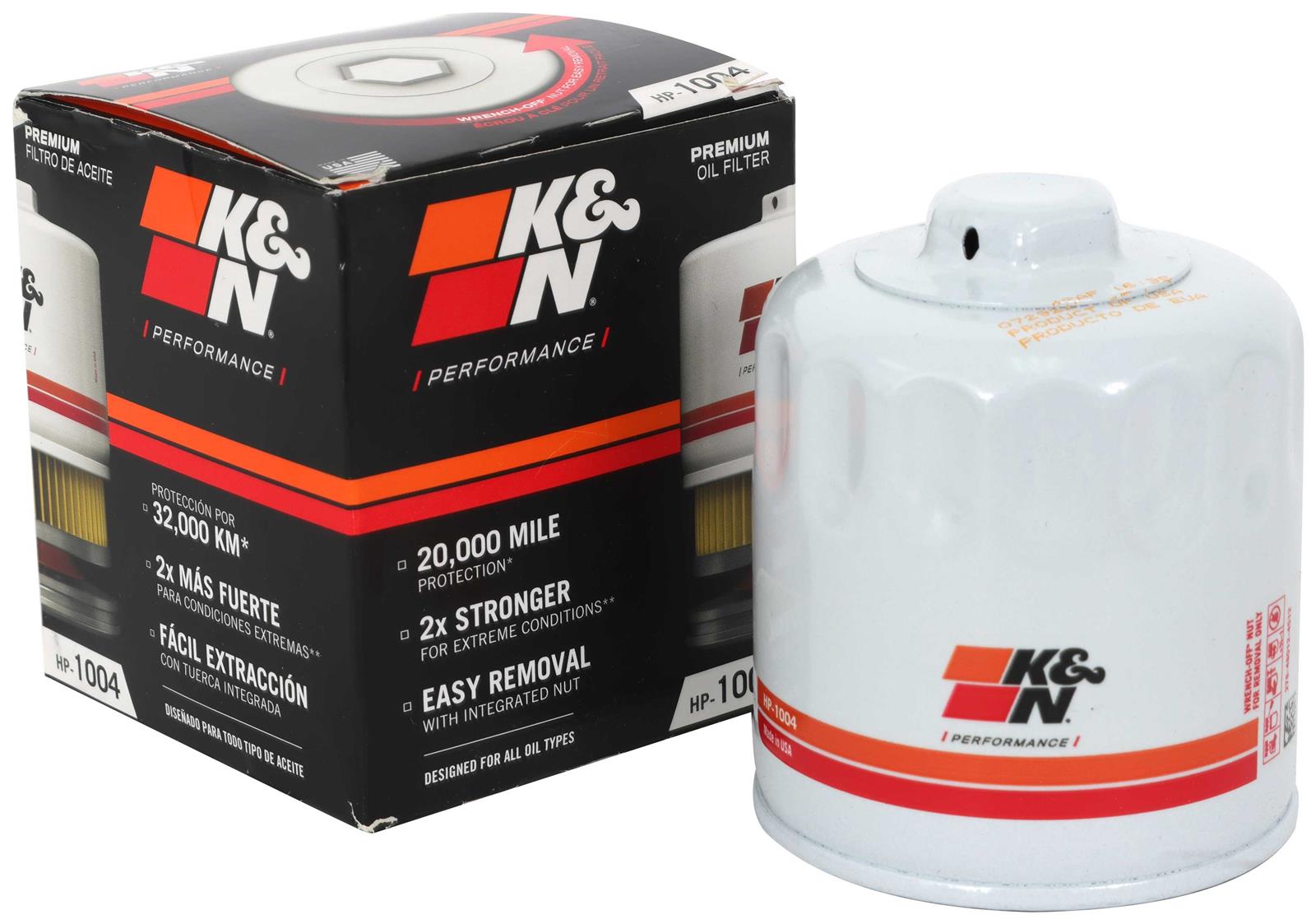 K&N HP-1004 K&N Performance Gold Oil Filters | Summit Racing