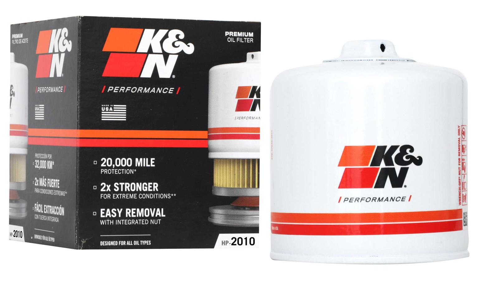 K&N HP-2010 K&N Performance Gold Oil Filters | Summit Racing
