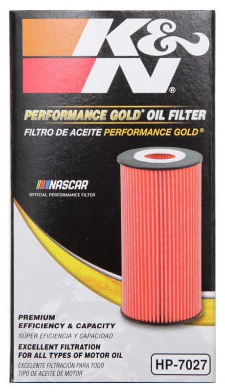 K&N HP-7027 K&N Performance Gold Oil Filters | Summit Racing