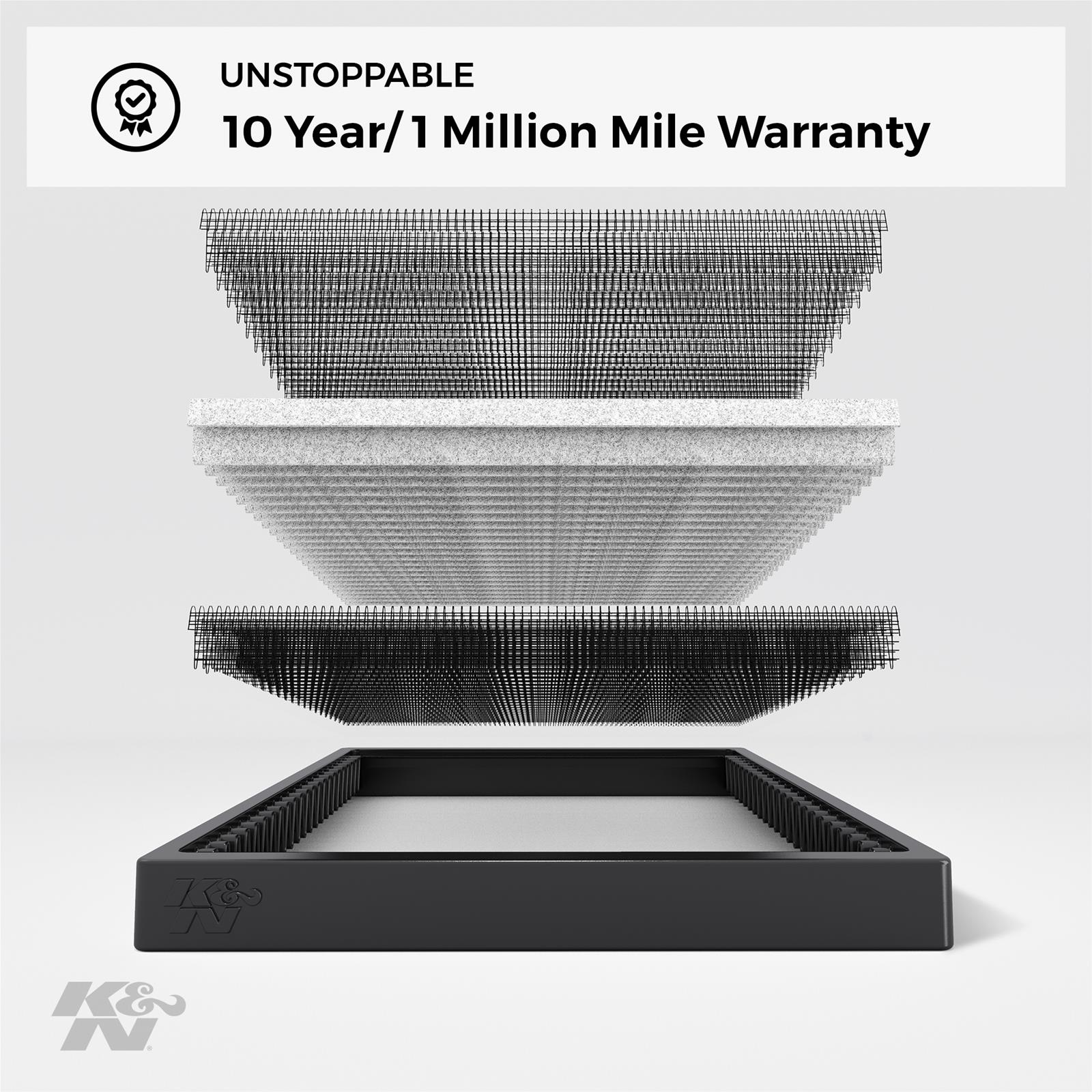 K&N VF2040 K&N Cabin Air Filters | Summit Racing