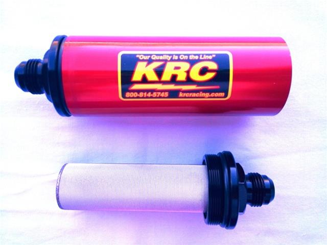 Kluhsman Racing Components KRC-4710R KRC Racing Race Ready Inline Fuel ...