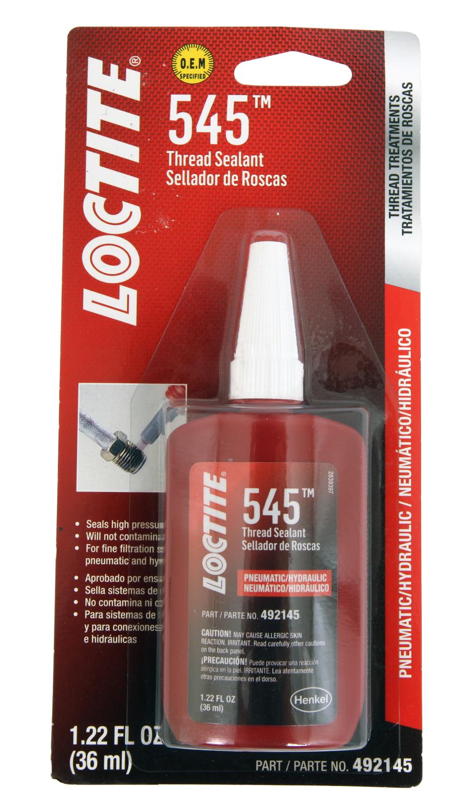 Loctite 492145 Loctite 545 Thread Sealant | Summit Racing