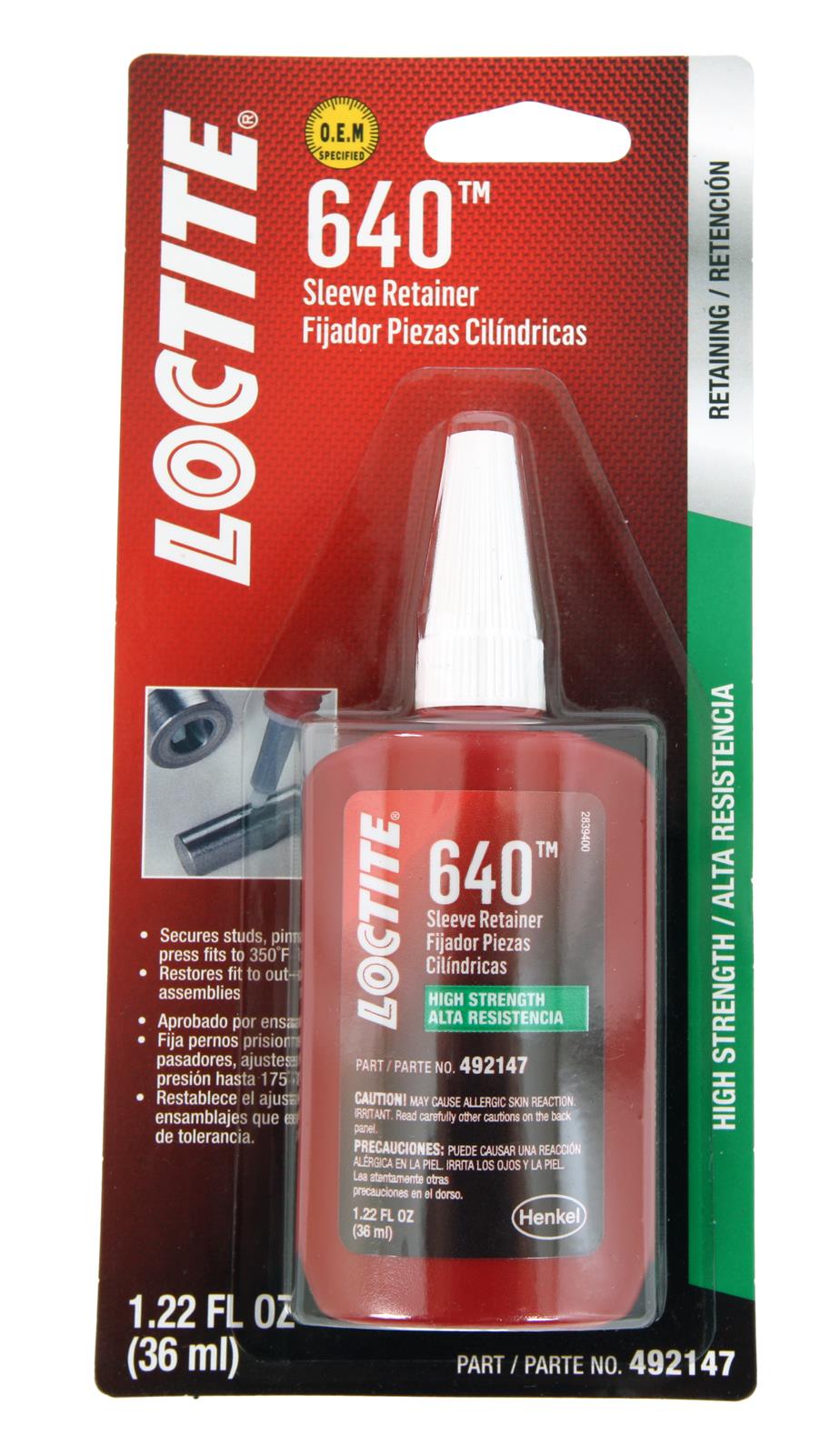 Loctite 492147 Loctite 640 Sleeve Retainer | Summit Racing