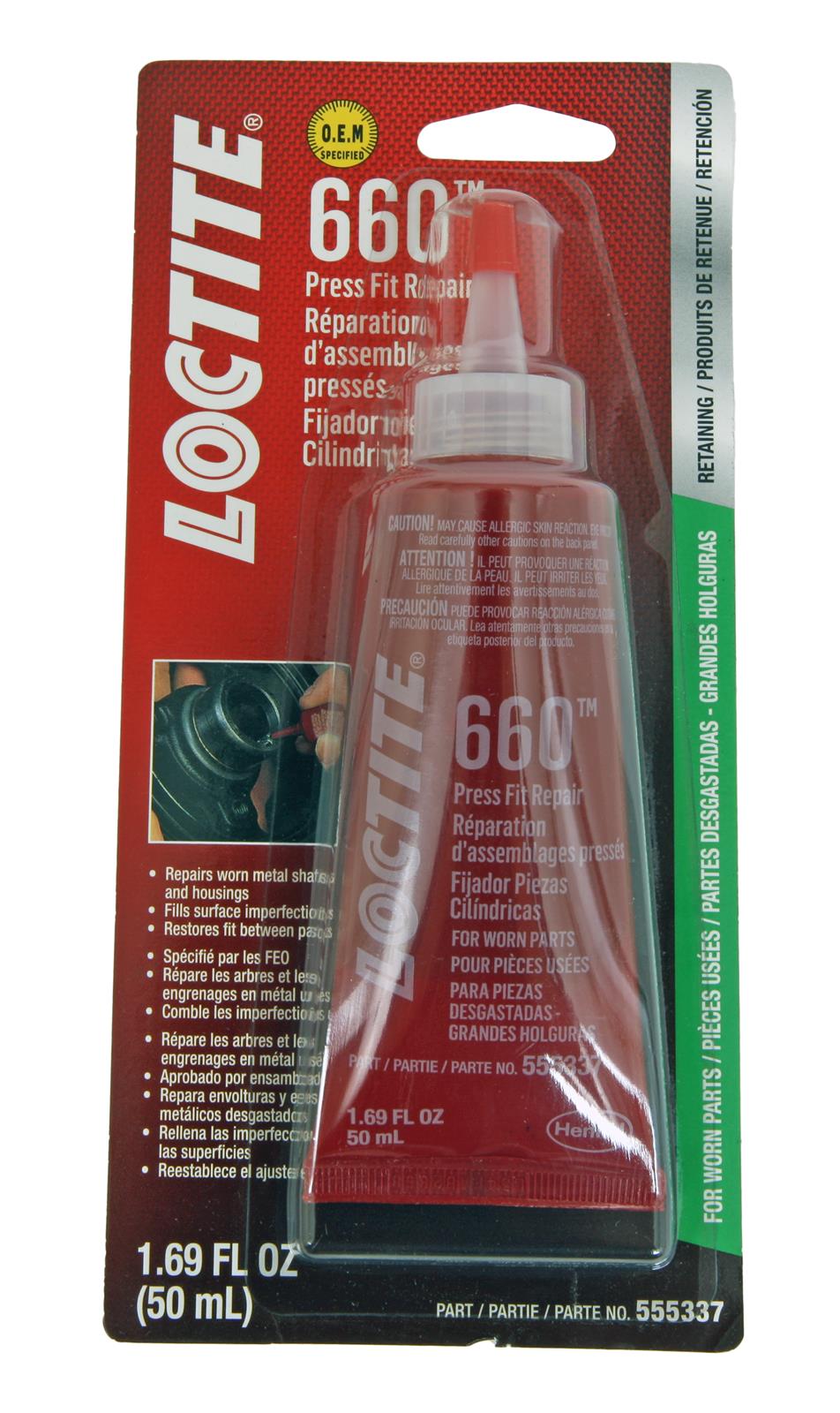 Loctite 555337 Loctite 660 Press-Fit Repair | Summit Racing