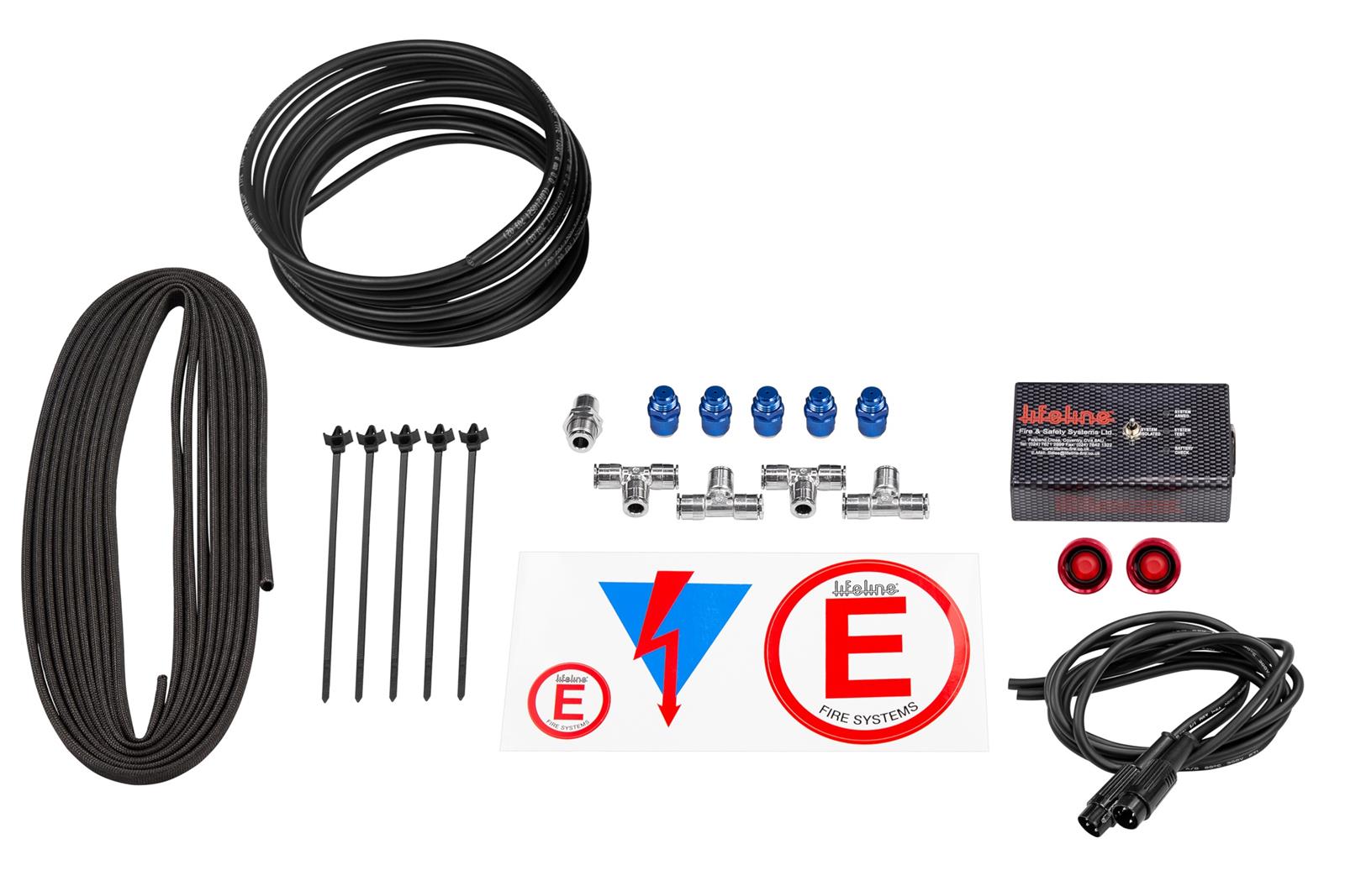 Lifeline USA 106-001-012-K Lifeline Fire Zero 2020 Installation Kits | Summit Racing