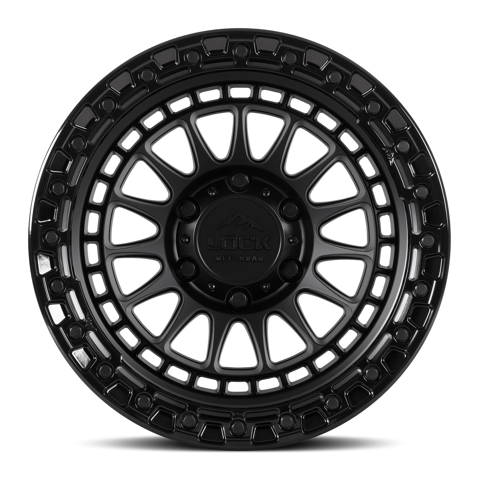 Lock Wheels MOJAVE-78569GB Lock Off-Road Mojave Matte Black Wheels ...