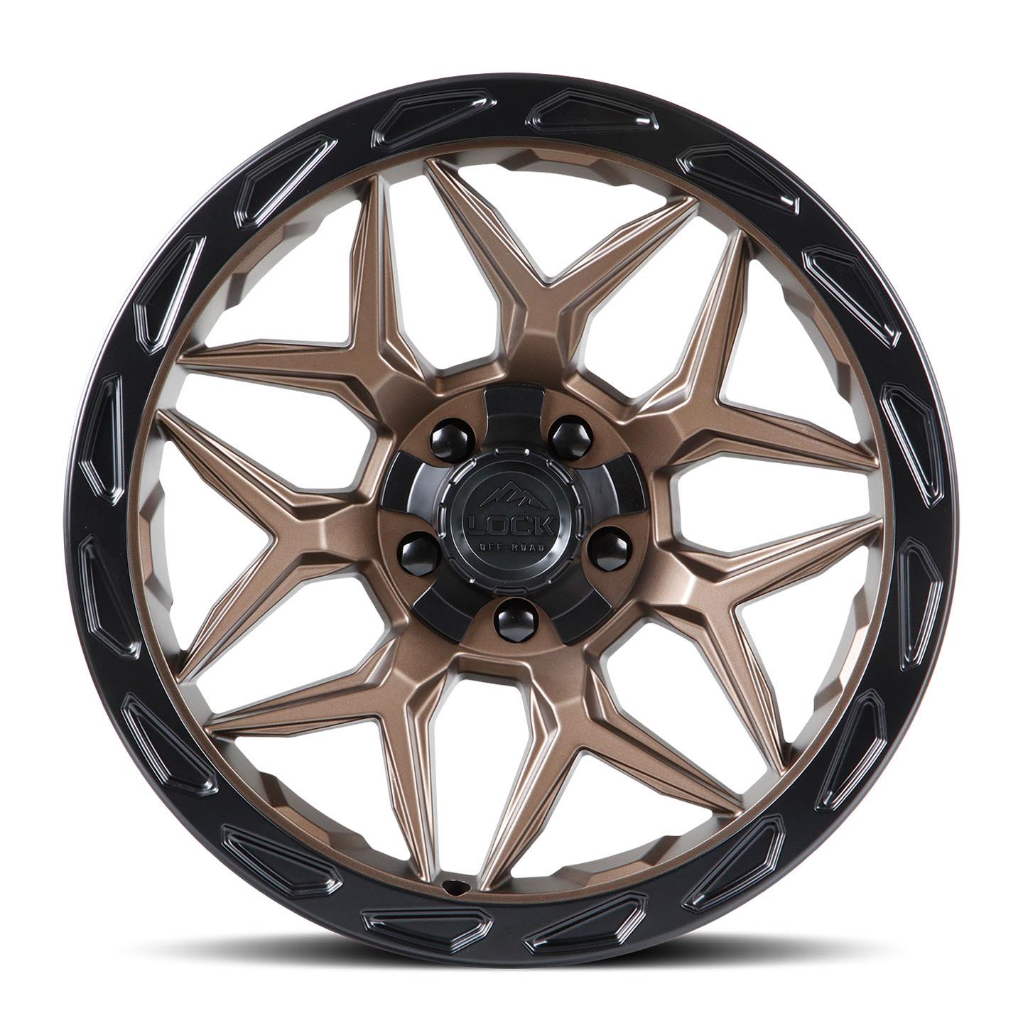 Lock Wheels MATRIX-2921MRMBR Lock Off-Road Matrix Matte Bronze Wheels ...