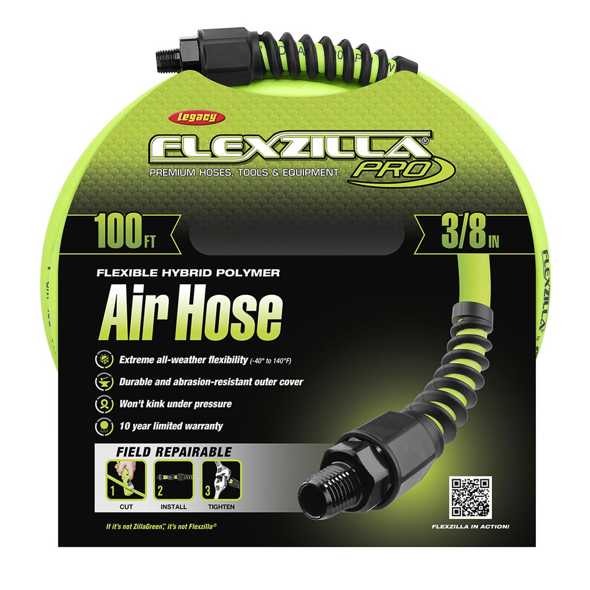 Flexzilla HFZP38100YW2 Flexzilla Pro Air Hoses | Summit Racing