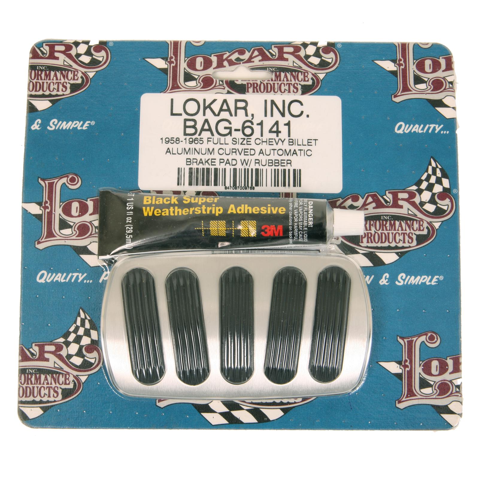 Lokar BAG-6141 Lokar Pedal Pads | Summit Racing