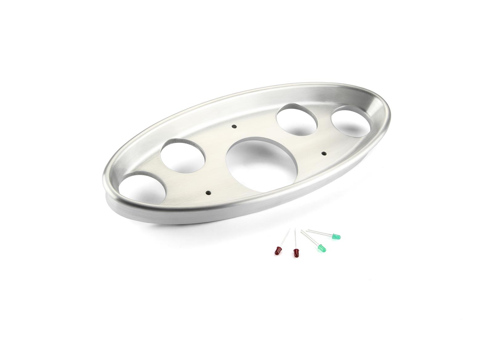 Lokar BDI-9103 Lokar Billet Aluminum Oval Gauge Panel Dash Inserts ...