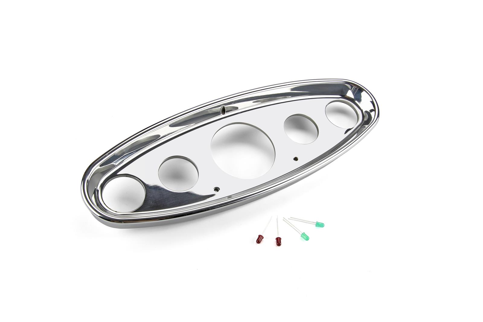 Lokar BDI-9116 Lokar Billet Aluminum Oval Gauge Panel Dash Inserts ...