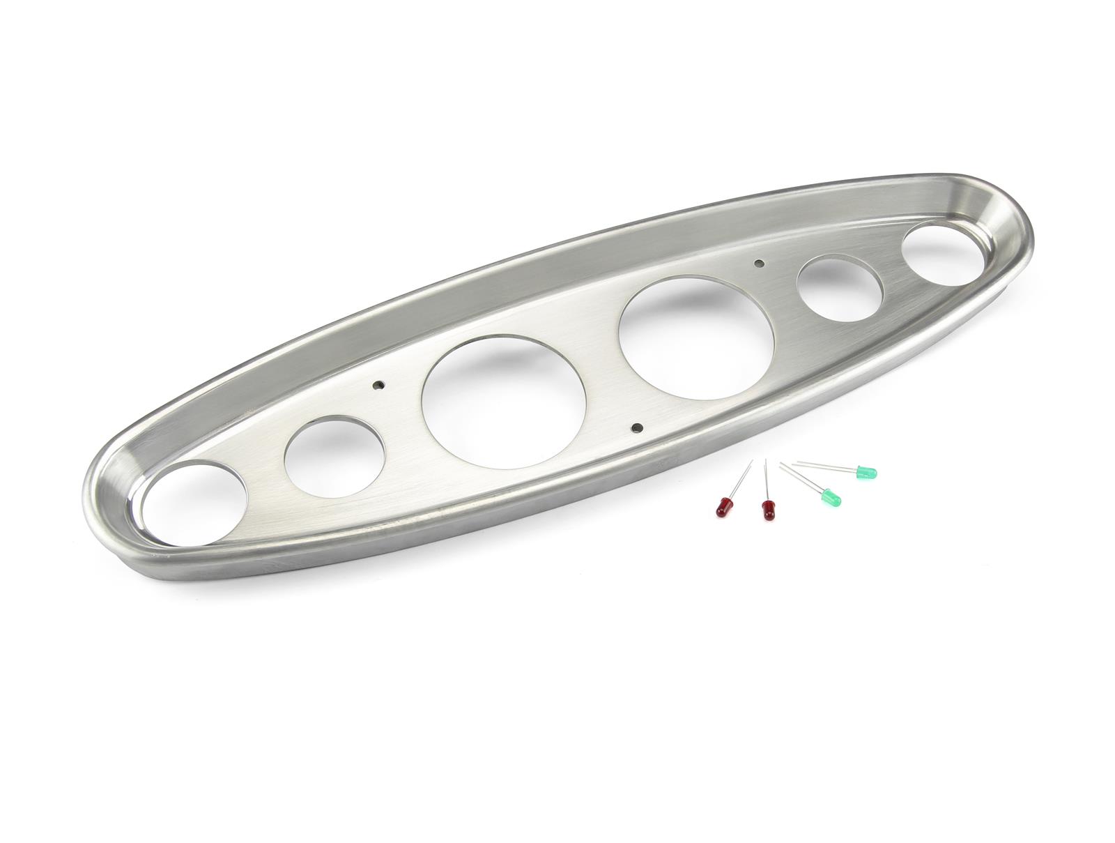 Lokar BDI-9123 Lokar Billet Aluminum Oval Gauge Panel Dash Inserts ...
