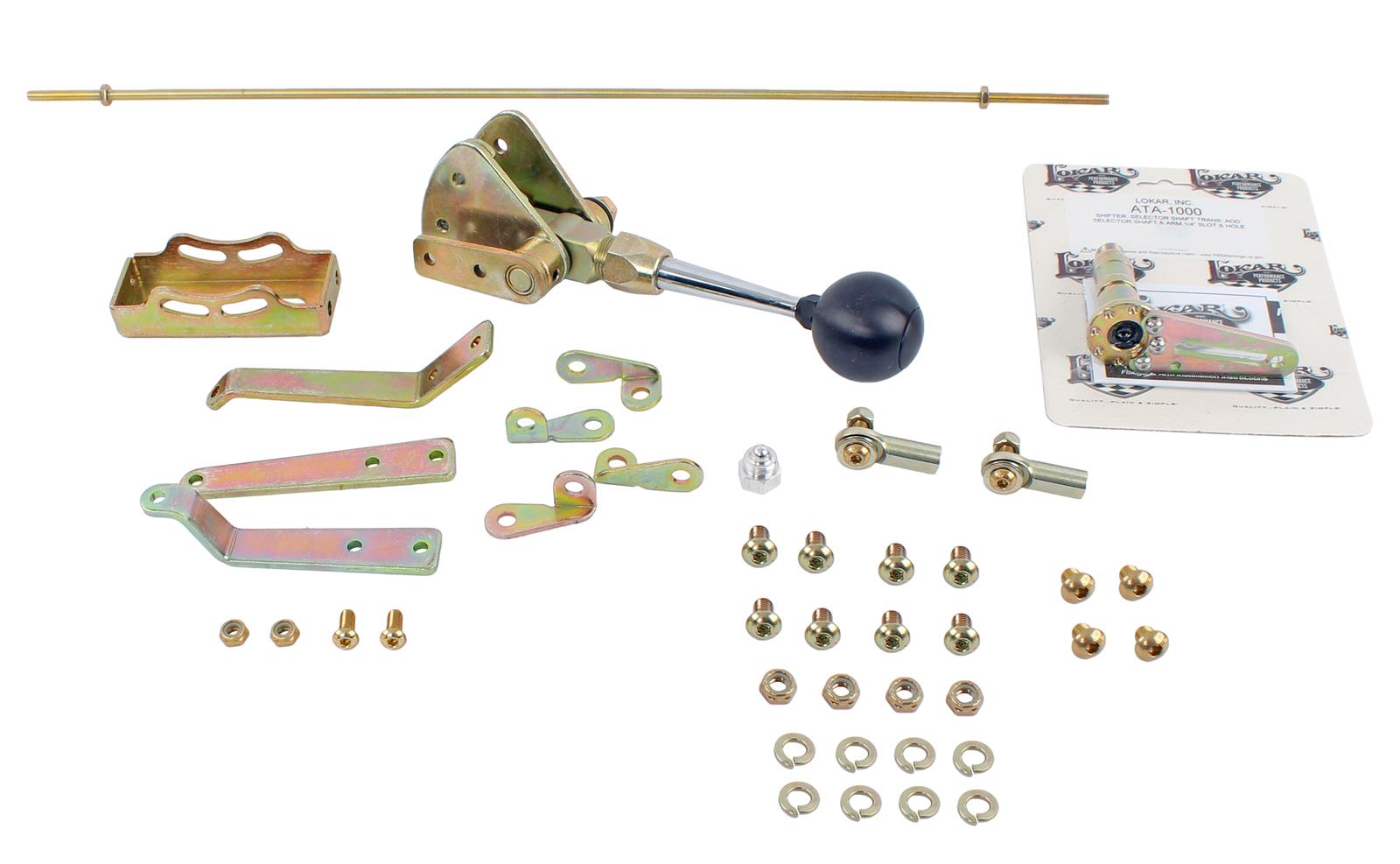 Lokar FMAODFRB Lokar Floor Mount Automatic Transmission Shifters ...