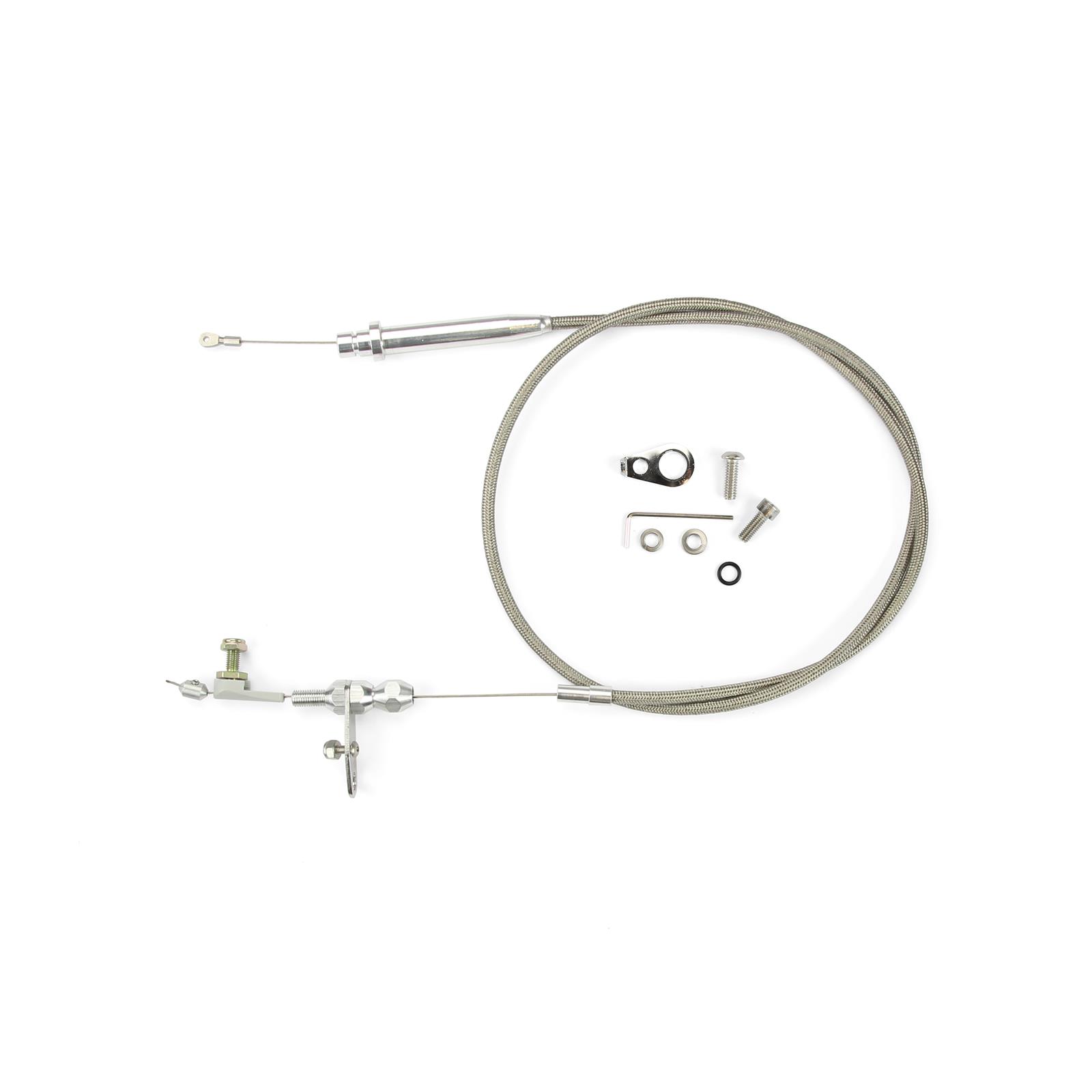 Lokar 03-0040 Summit Racing™ Throttle Cable and Kickdown Cable Pro ...