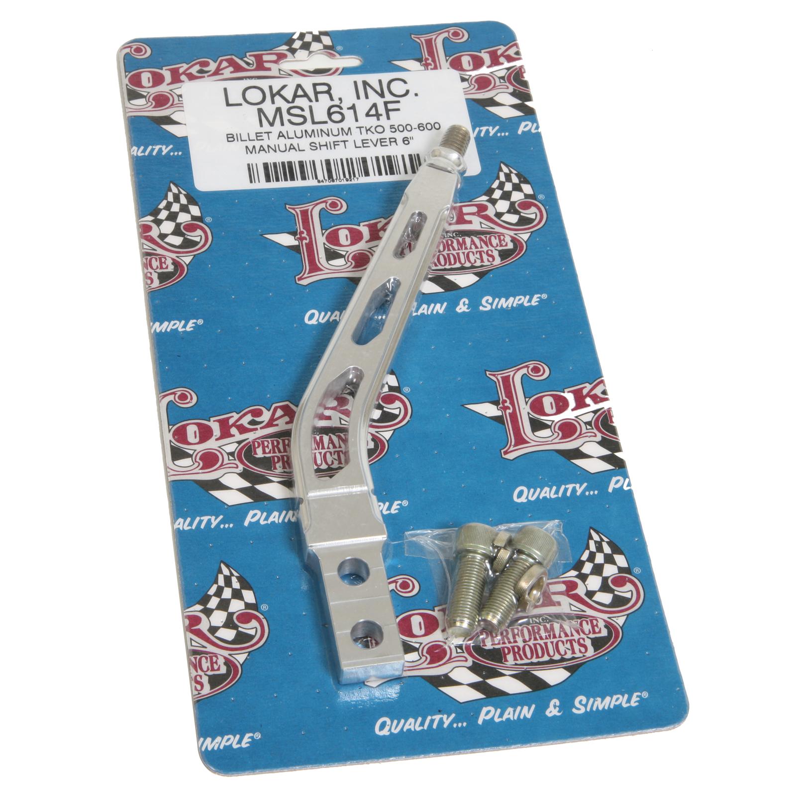 Lokar MSL614F Lokar Billet Aluminum Manual Transmission Shifter Levers ...