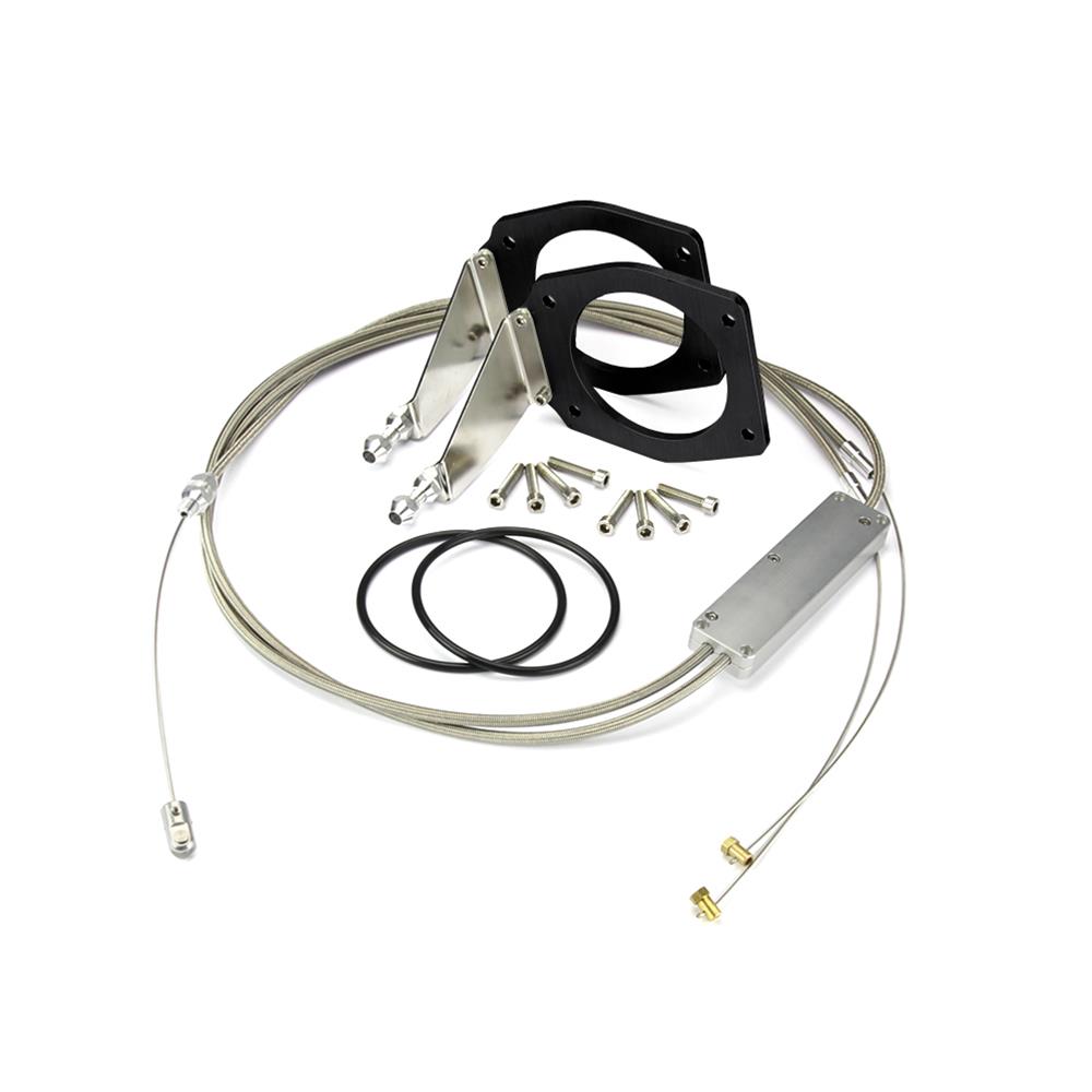 Lokar TC-1000HDP4 Lokar Dual Throttle Body Cable Systems for Holley ...