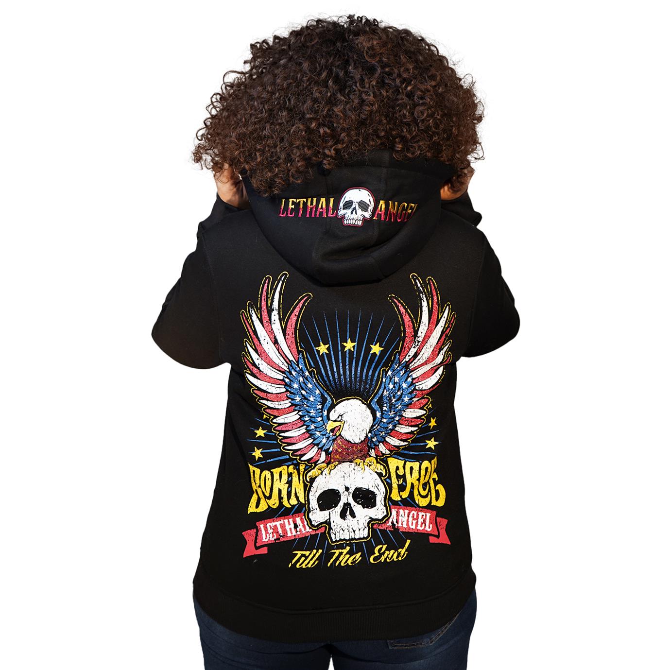 Lethal Angel Born Free Zip-Up Ladies Hoodies | Summit Racing