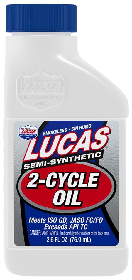 Lucas Oil 10058 Lucas Semi-Synthetic 2-Cycle High-Temperature Racing ...
