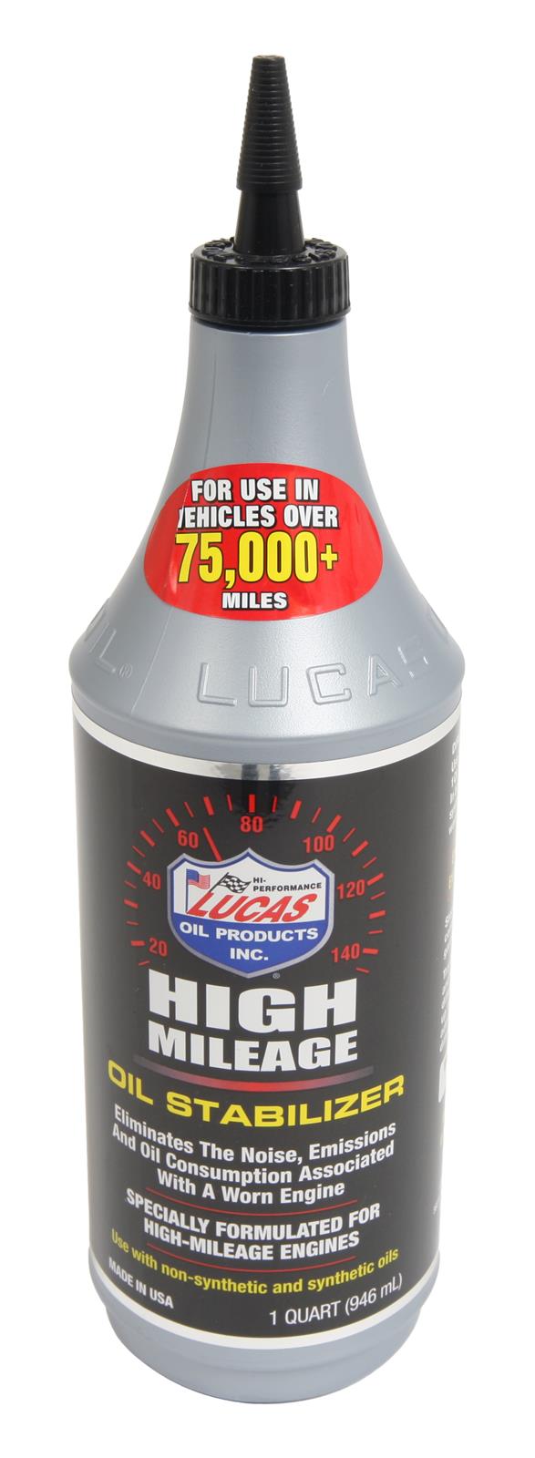 Lucas Oil 10118 Lucas High-Mileage Oil Stabilizer | Summit Racing
